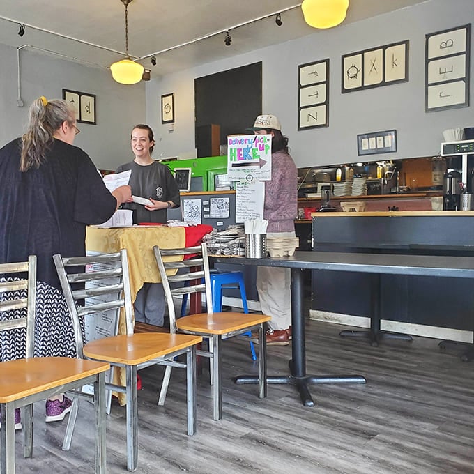 Friendly service and a casual vibe make ordering as easy as deciding which waffle sounds best today.