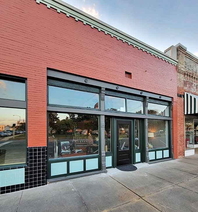 Local storefronts blend historic charm with modern updates, proving preservation doesn't mean becoming a museum piece.