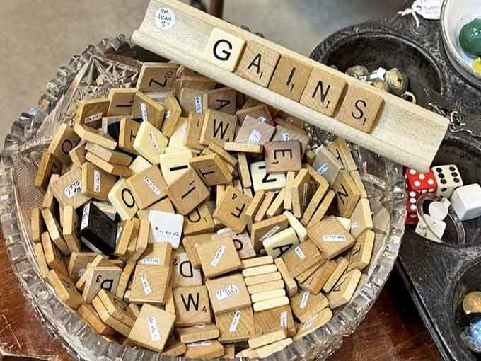 Wooden Scrabble tiles spell out endless possibilities for crafters who see potential in every single letter and number combination.
