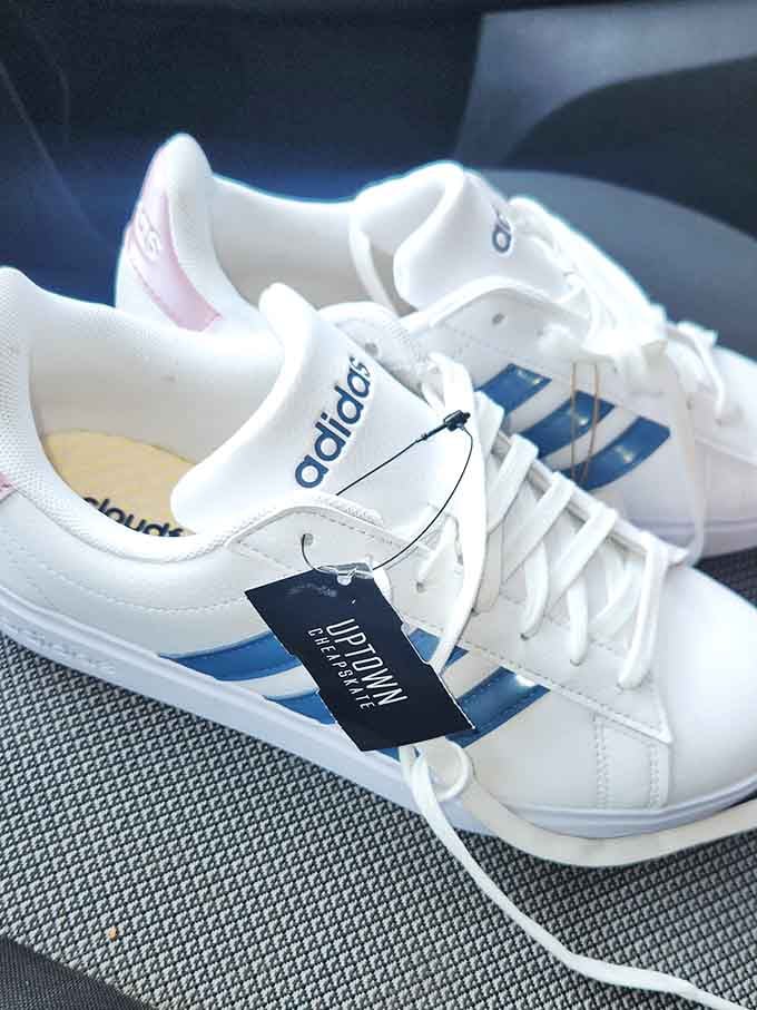 Fresh Adidas waiting for feet that appreciate quality athletic wear without the heart-stopping price tag attached forever.