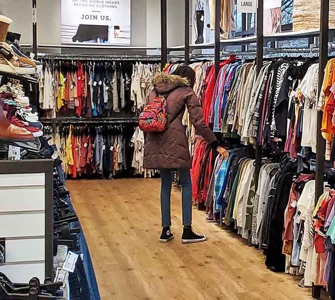 A shopper discovers that finding the perfect coat doesn't require sacrificing groceries for the rest of the month.