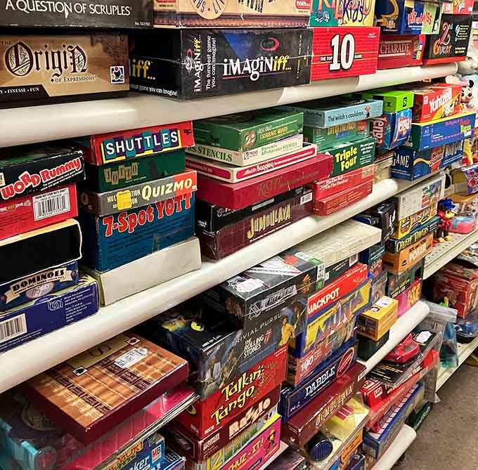 Classic board games from when family game night didn't require batteries, WiFi, or a software update to function.