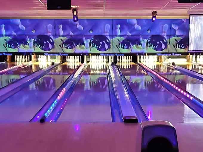Entertainment options like bowling provide affordable fun, proving retirement doesn't mean sitting home watching television every night.