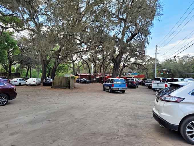 When the parking lot looks like this, you know the locals have spoken and the verdict is unanimously delicious.