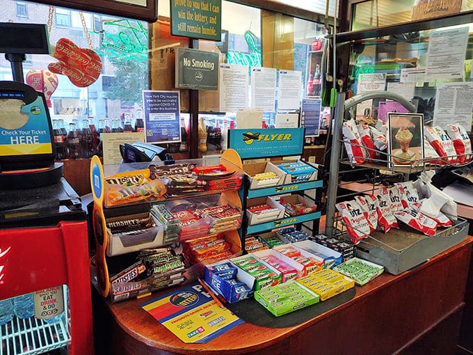 Candy displays that make adults suddenly remember allowance money and the serious business of selecting the perfect sweet treat.