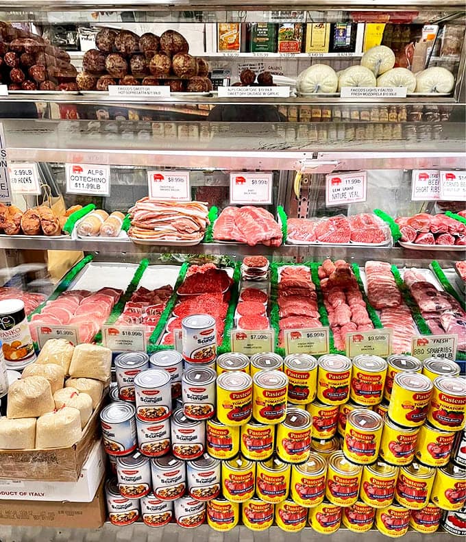 The meat case: where decisions get harder than choosing between Netflix shows. Each option promising a different path to the same destination: pure satisfaction.