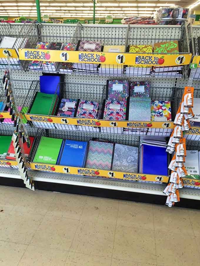 Back-to-school supplies that won't break the bank, allowing parents to fulfill those oddly specific teacher requests without taking out a loan.