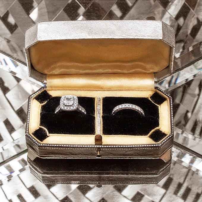 Diamonds nestled in vintage settings&mdash;because some treasures are small enough to carry home in your pocket. Yesterday's romance ready for tomorrow's proposal.