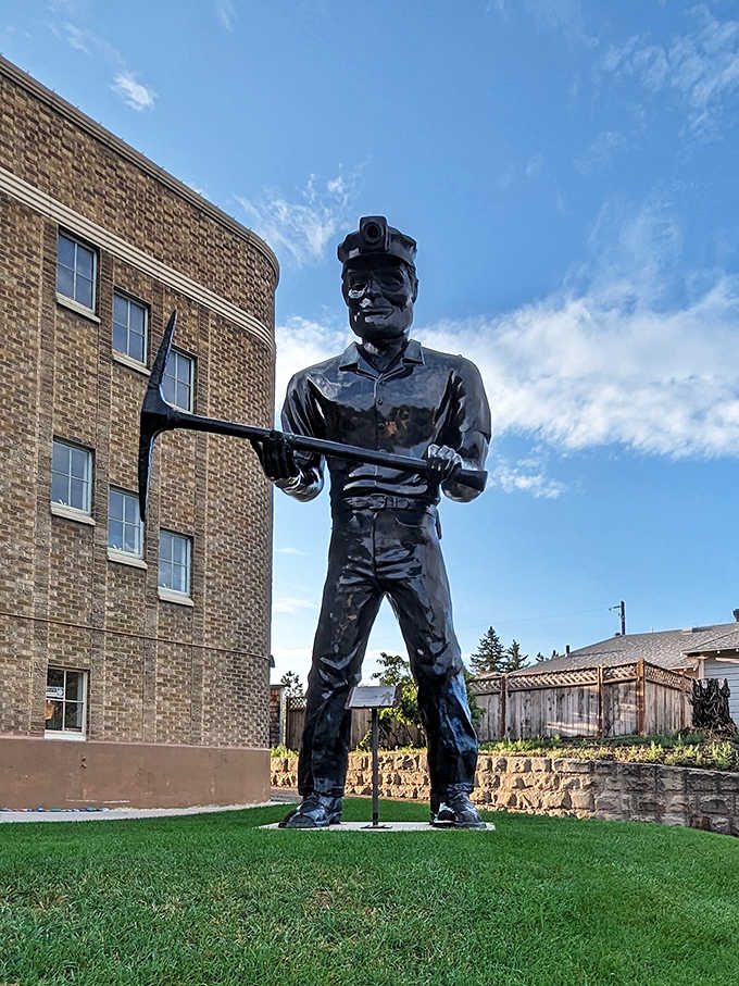 This coal miner statue honors the hardworking spirit that built Price&mdash;a community where honest work still translates to comfortable living.