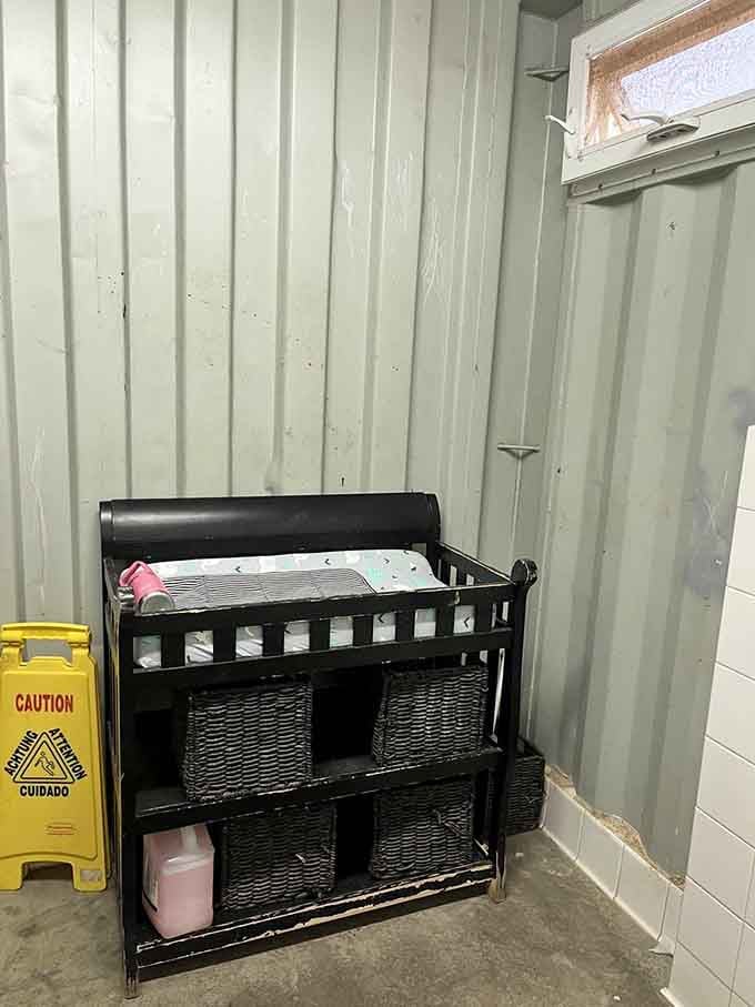 Practical amenities like changing tables show this place understands real families with real needs, not just Instagram-perfect moments.