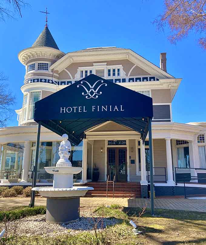 Victorian elegance transformed into modern hospitality, because Anniston knows how to honor its past while embracing today.