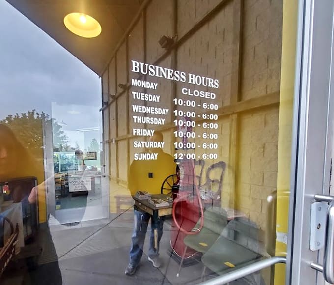 Open seven days weekly because vintage emergencies don't respect traditional Monday closures, apparently.