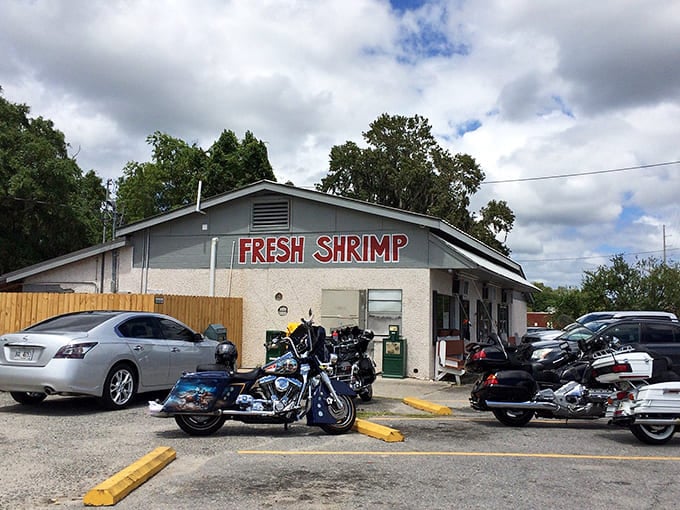 When the parking lot is this full, you know the locals have already voted with their vehicles and their appetites.