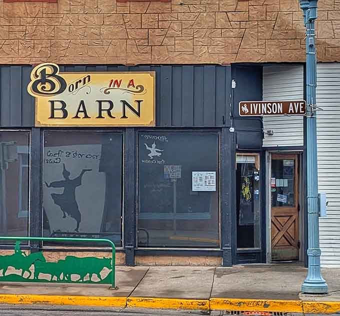 "Born In A Barn" on Ivinson Avenue proves Wyoming businesses have a sense of humor as authentic as their merchandise.