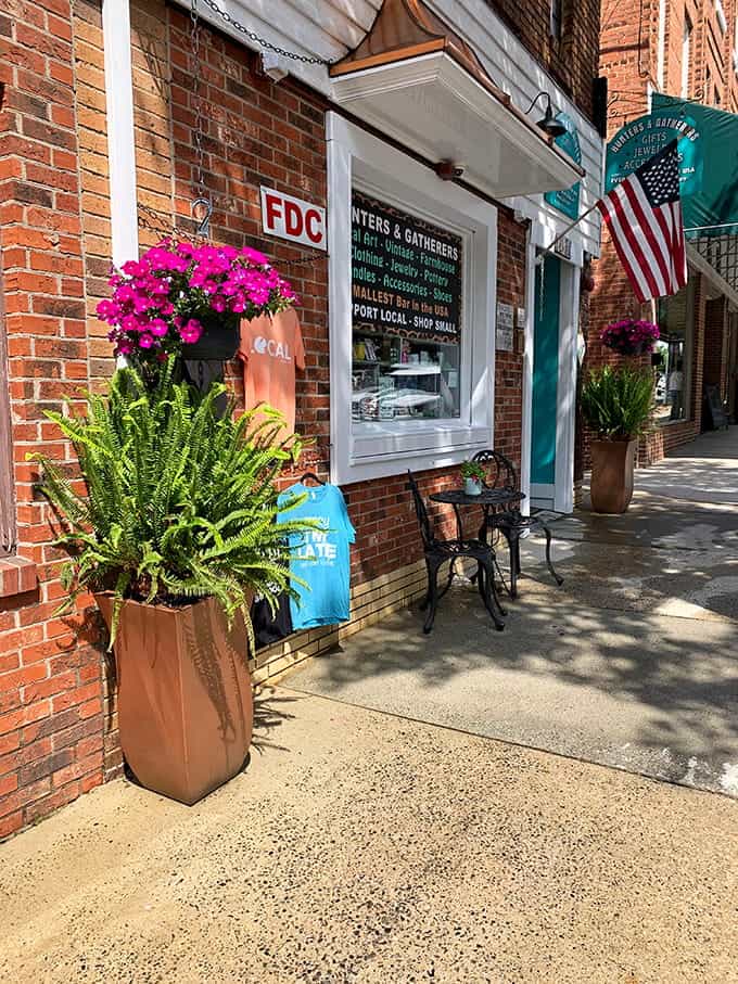 Hunters & Gatherers occupies prime downtown real estate with the kind of charm that makes you slow down and actually window shop.