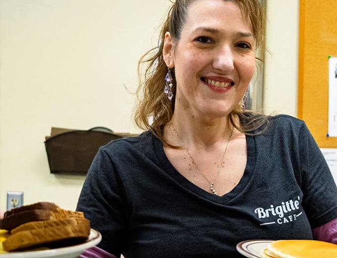 Friendly staff members like this make every visit feel personal, turning first-timers into regulars with just one smile.