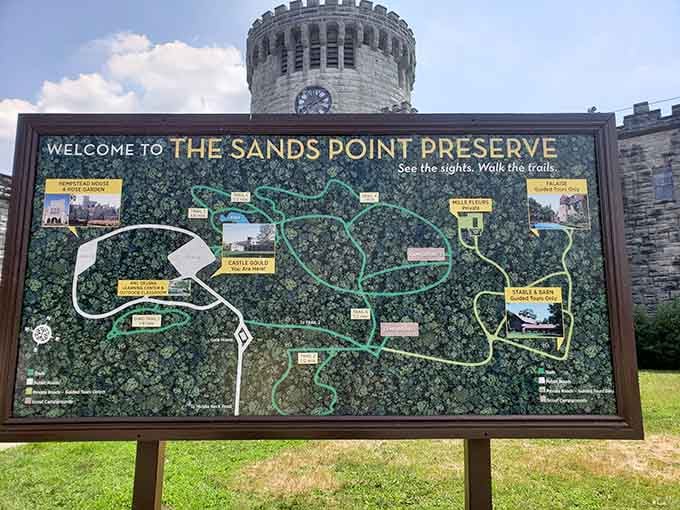 This map shows you exactly where to wander, though honestly, getting lost here wouldn't be the worst thing.