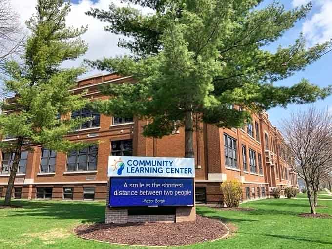 The Community Learning Center occupies a beautifully maintained building where education happens in a welcoming, accessible environment.