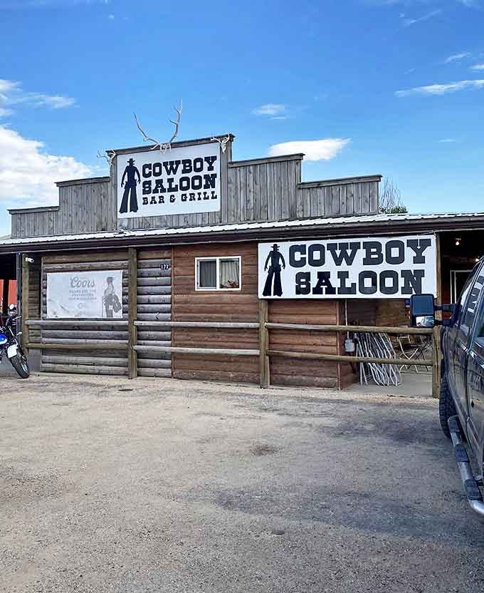 Cowboy Bar & Grill serves up atmosphere as authentic as the antlers mounted above the entrance.