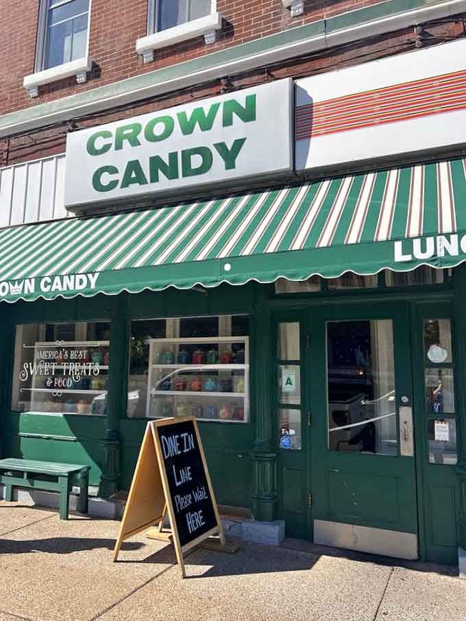 The entrance beckons with promises of sugar and nostalgia, and it delivers on both.