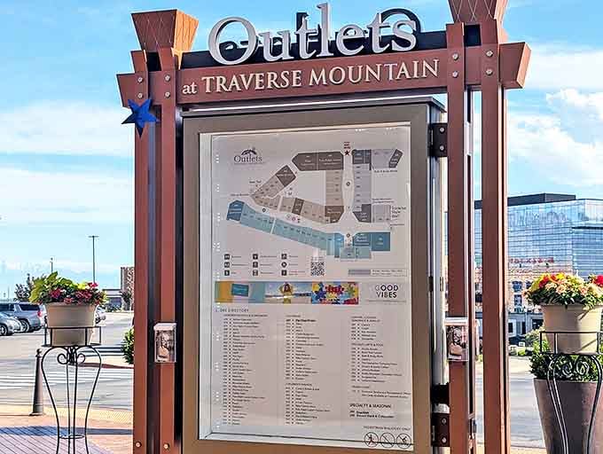 The directory &ndash; a treasure map for serious shoppers. Study it like you're planning a heist, but instead of jewels, you're after cashmere sweaters.