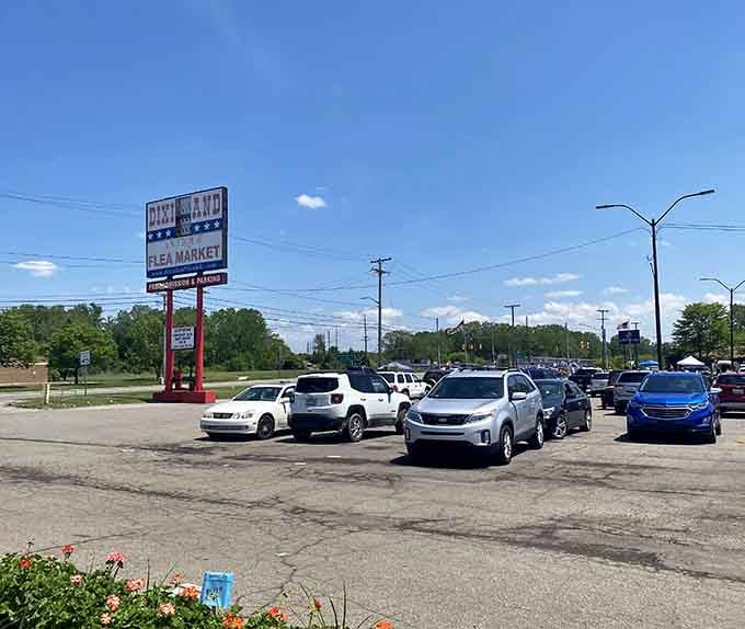 A full lot means one thing: Michigan knows where to find the good stuff every weekend.