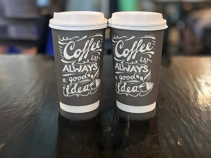 Coffee cups that speak the truth&mdash;in Hawaii, coffee isn't just a beverage, it's a philosophical statement about life's priorities.