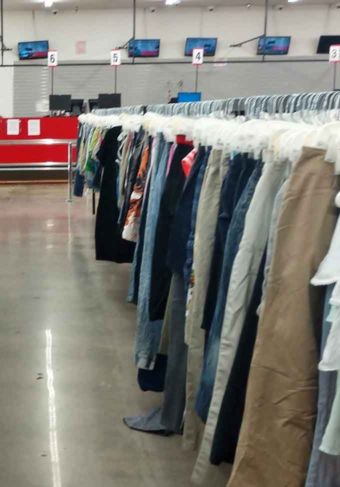 Denim for days, because everyone needs the perfect pair of jeans and this place has hundreds to choose from.