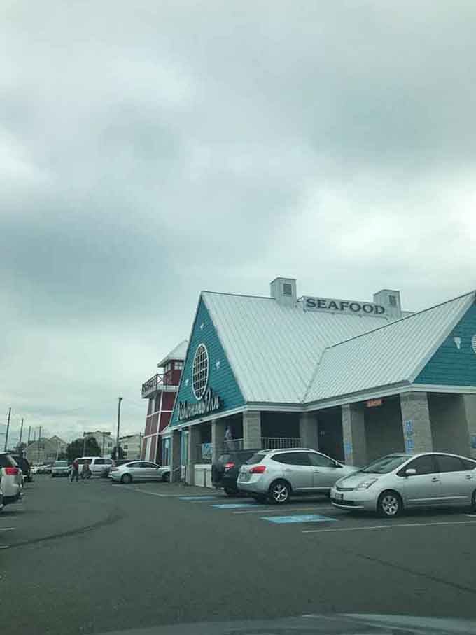 The parking lot fills up fast because word travels quickly when the crab cakes are this legendary.