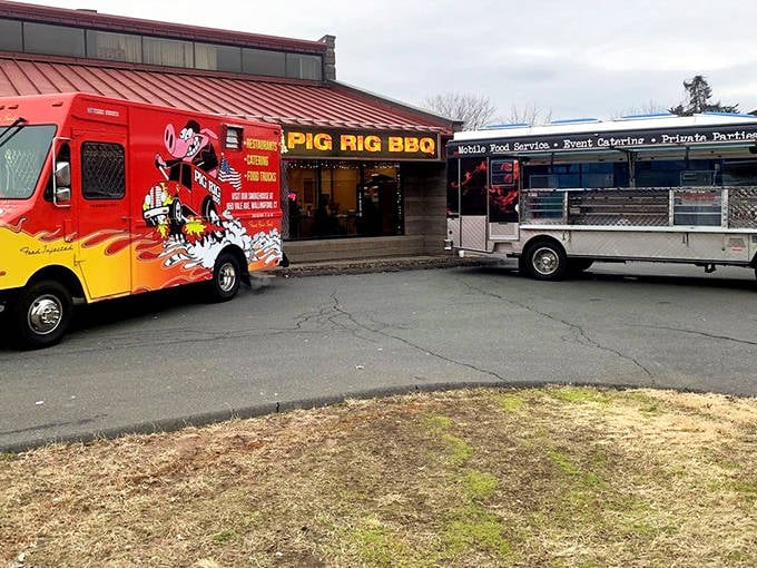 Their mobile meat mission extends beyond the restaurant walls&mdash;these rigs bring the BBQ gospel to events throughout Connecticut.