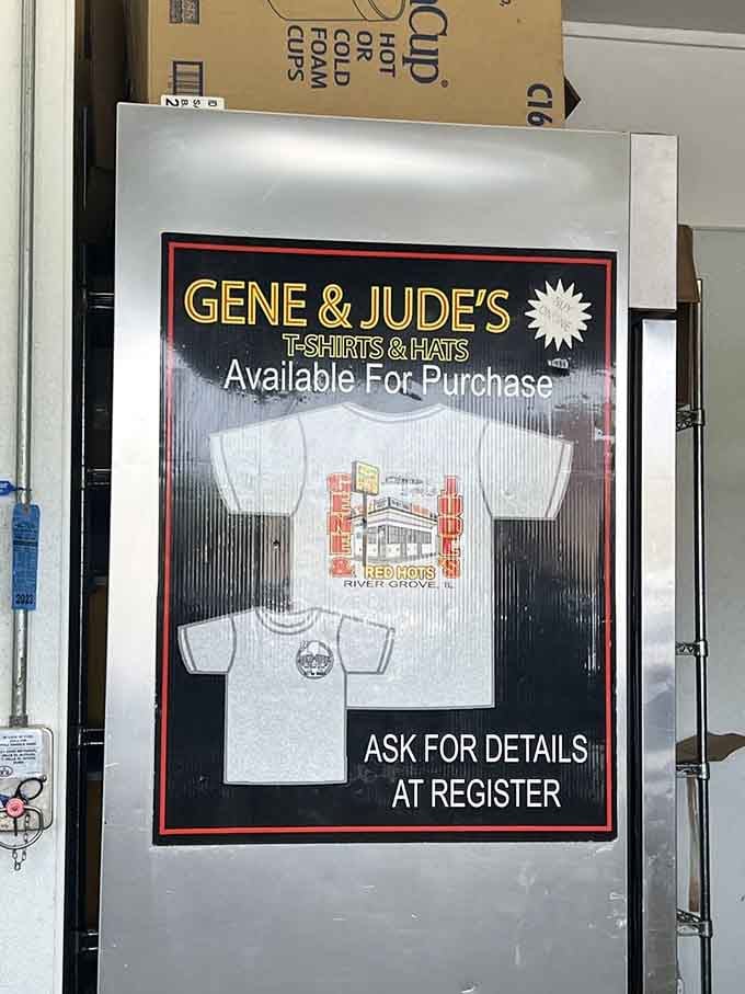 When a place sells its own merchandise, you know the fans are serious about their loyalty.