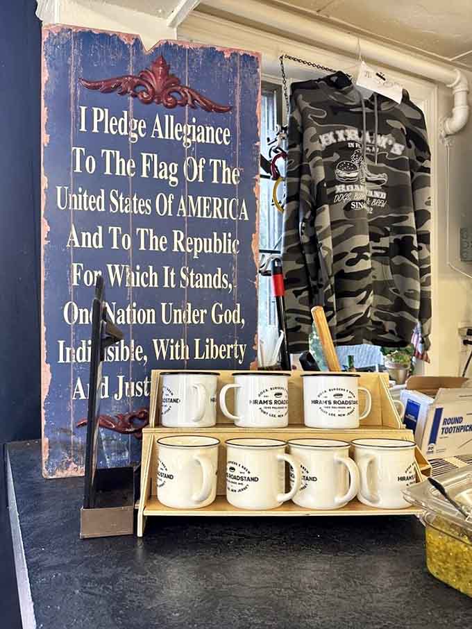 Hiram's merchandise lets you take home a piece of this legendary spot, minus the delicious calories.