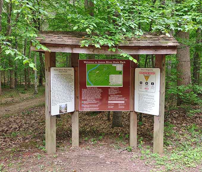 Information boards that actually make you want to read them instead of just taking a photo.