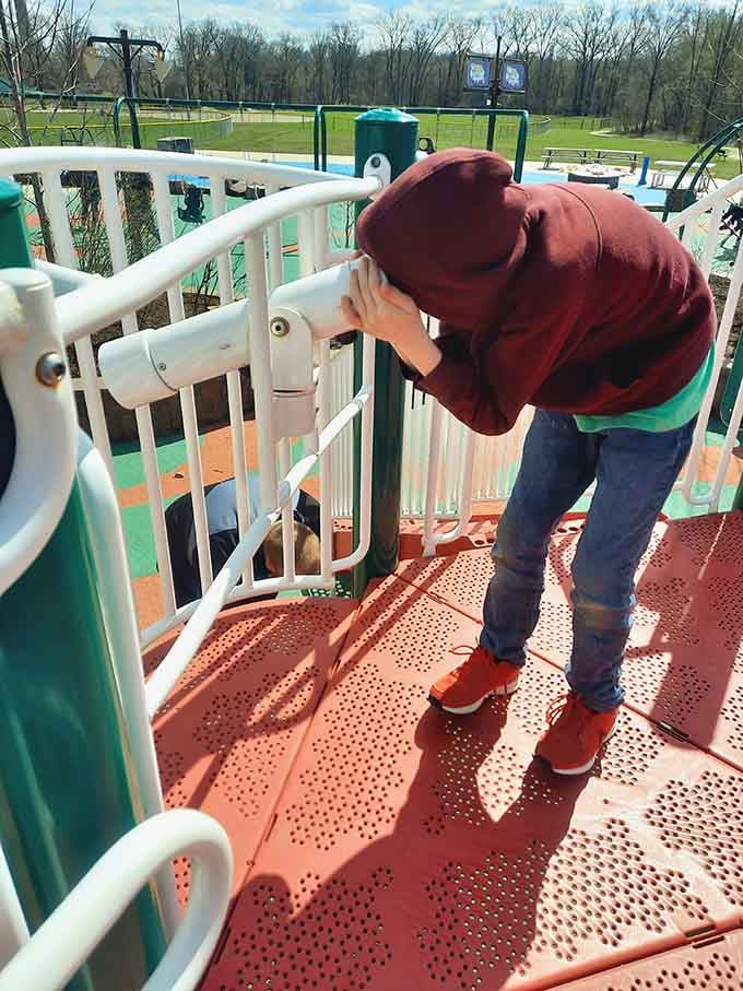 Telescopes let kids explore distant horizons, proving that adventure exists both on the ground and in the sky.