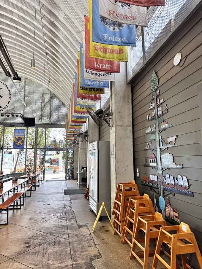 High chairs and a well-stocked fridge prove this place welcomes everyone from tiny humans to beer enthusiasts with excellent taste.