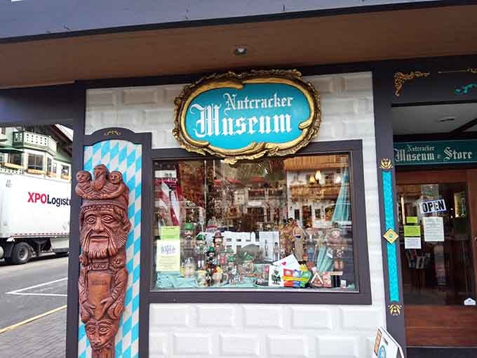 Window displays tease the treasures within, luring passersby into a world they never knew existed until this exact moment.