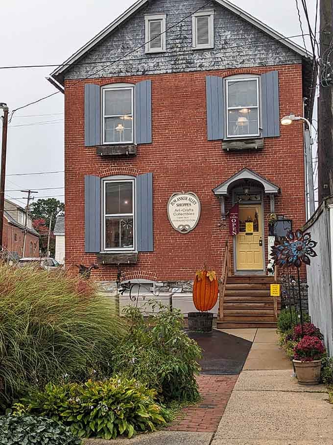 Zum Anker Alley Shoppes occupies a building that's seen more decades than most of us have seen birthdays.