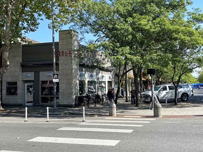 Tree-lined streets and easy parking make this Fairhaven gem accessible for your next breakfast pilgrimage northward.