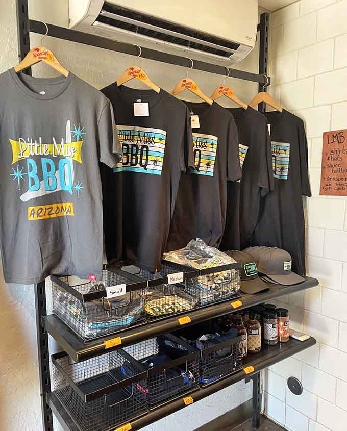 Branded merchandise lets you wear your barbecue devotion proudly long after the meat sweats have subsided.