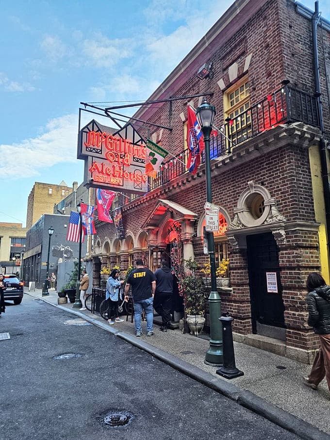 That iconic neon sign glowing on Drury Street has been a beacon for good times longer than most buildings have existed.