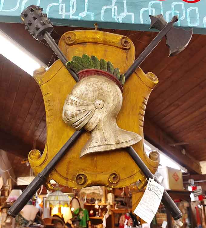 Medieval weaponry wall art that'll make your man cave look infinitely more interesting than another generic sports poster ever could.