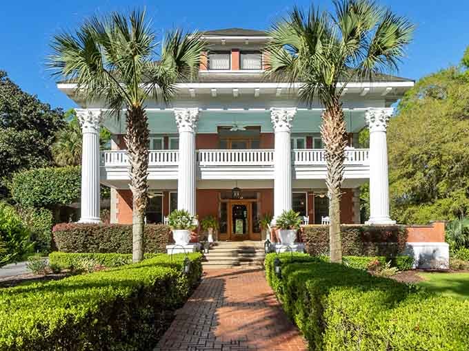 The Herlong Mansion stands as proof that some people really knew how to build impressive homes back then.