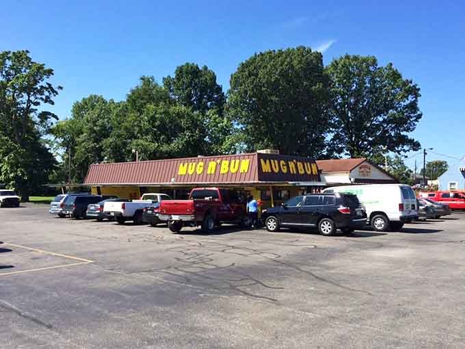 A full parking lot on any given day proves some traditions refuse to fade, no matter what decade we're in.