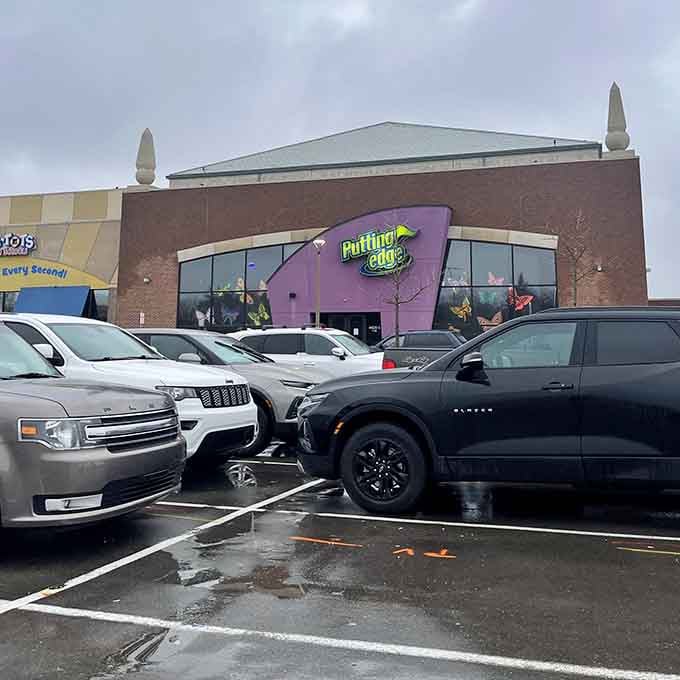 The unassuming exterior hides a glowing wonderland that'll make your whole day infinitely brighter.