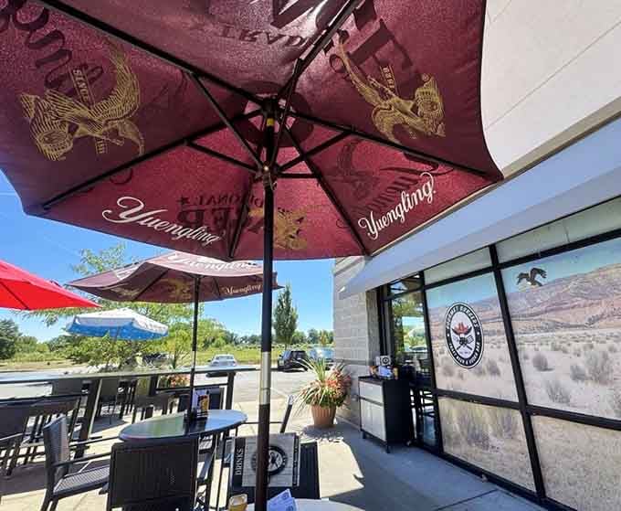 The outdoor patio: where summer afternoons stretch into evening and "quick lunch" turns into "where did the day go?"