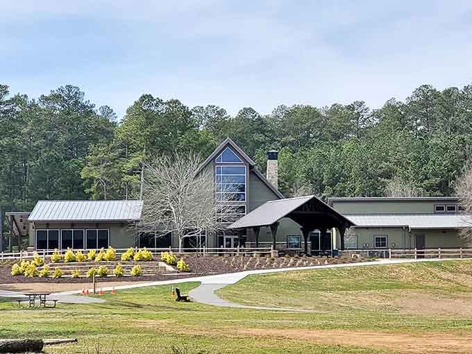 The visitor center welcomes you to adventures that'll make you wonder why you don't do this more often.