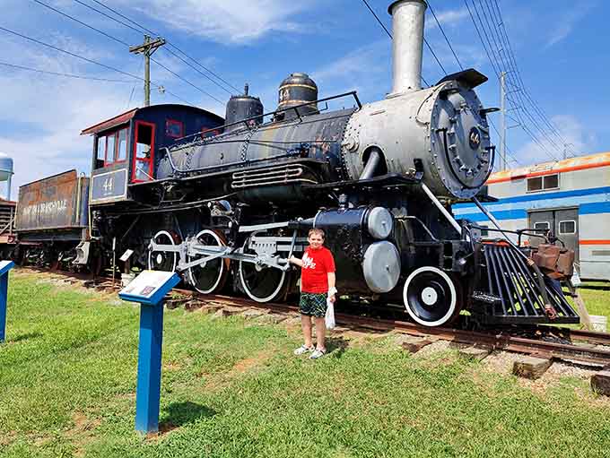 Young visitors discover that history isn't boring when it's big, loud, and you can actually climb on parts of it.