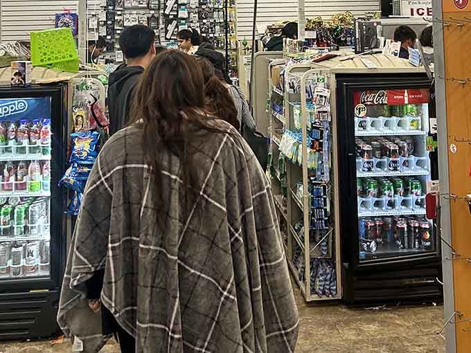 Treasure hunters in their natural habitat. Like paleontologists discovering dinosaur bones, these shoppers unearth deals that time (and inflation) forgot.