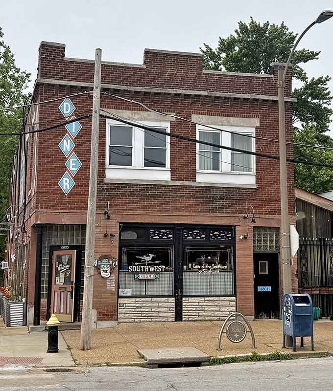 The brick exterior promises something special inside, and spoiler alert: it absolutely delivers on that promise.