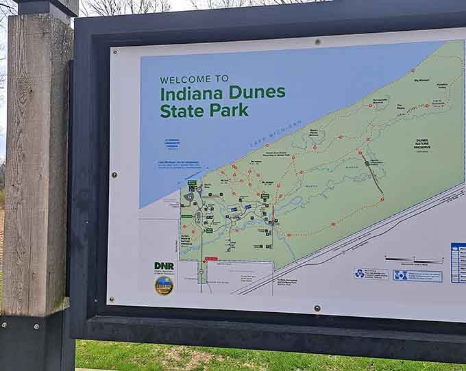 Your adventure roadmap awaits! This detailed park guide ensures you won't miss any of the natural wonders hiding around every corner.